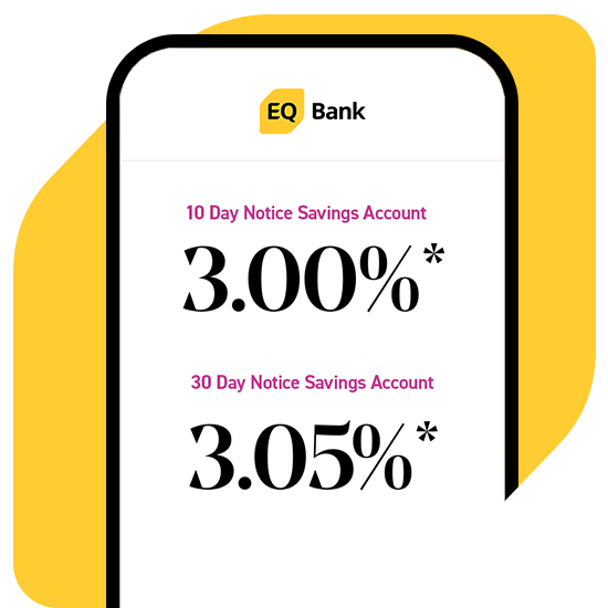 Notice Savings Account | EQ Bank